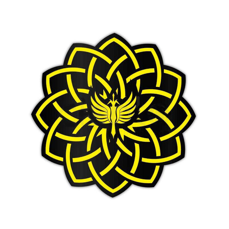 Tapetes Swordhookah Negro Amarillo – Descaro